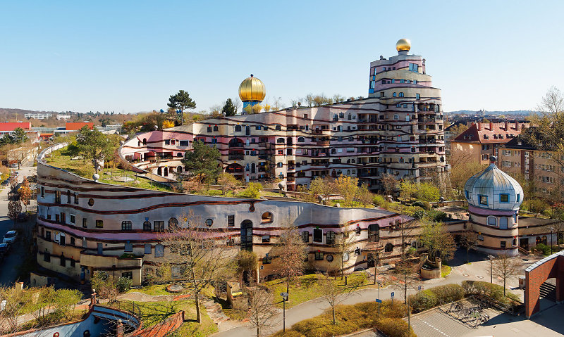 Waldspirale Darmstadt - architektur-photos.de | Mark Wohlrab